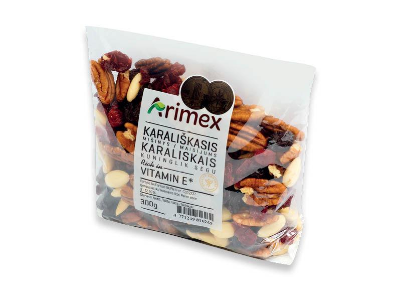 „Riešutų ir džiovintų vaisių mišinys ARIMEX PREMIUM“ parduotuvėje „Iki ...