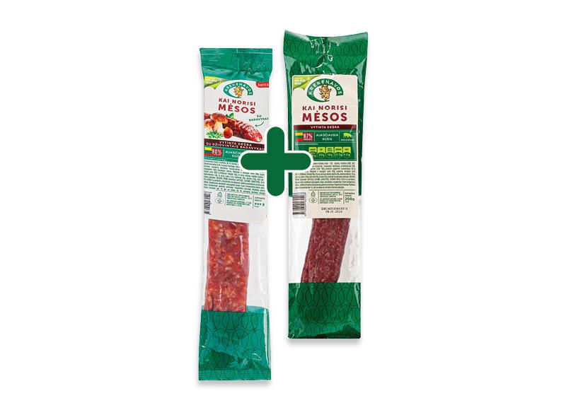 Mazuma.lt | „Vytinta dešra KAI NORISI MĖSOS“ akcija parduotuvėje „Iki“