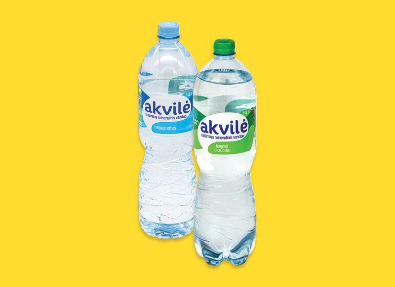 Mazuma.lt | „Lengvai gazuotas ir natūralus vanduo AKVILĖ“ parduotuvėje ...
