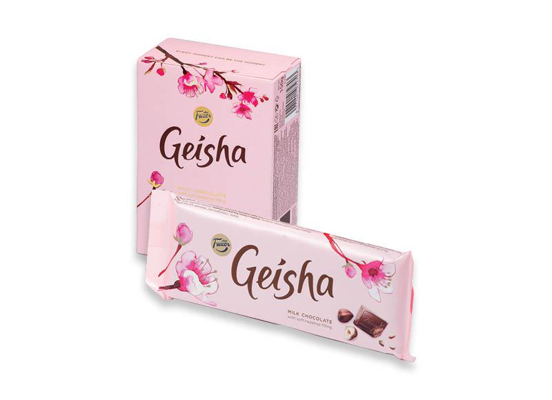 Mazuma.lt | „Saldainiams, batonėliams, šokoladui GEISHA“ parduotuvėje „Iki“