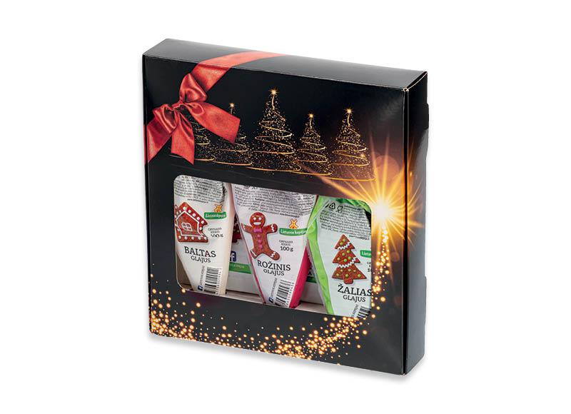 Mazuma.lt | „Imbierinių sausainių gamybos rinkinys KALĖDINĖ DĖŽUTĖ ...