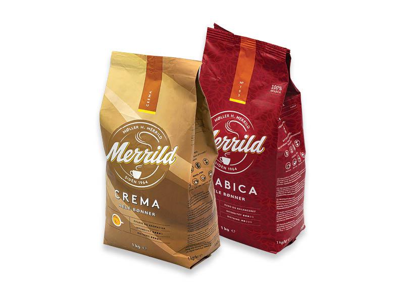 Mazuma.lt | „MERRILD kavos pupelėms ARABICA ir CREMA“ parduotuvėje „Iki“