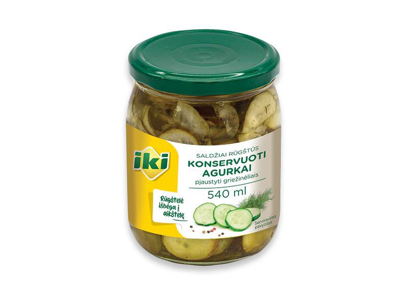 Mazuma.lt | „IKI konservuoti agurkai griežinėliais“ parduotuvėje „Iki“