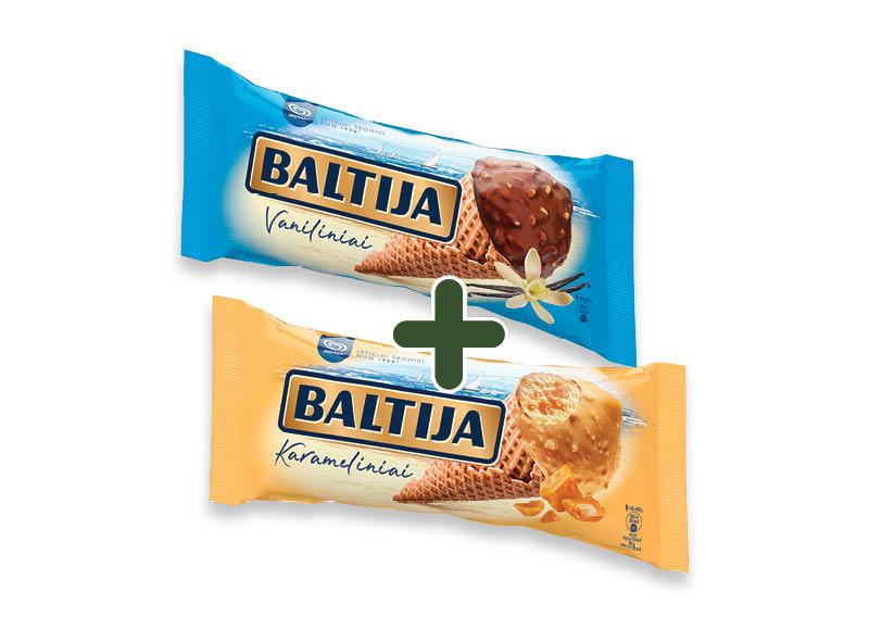 „Valgomieji ledai vafliniame ragelyje BALTIJA“ parduotuvėje „Iki“ | Mazuma.lt