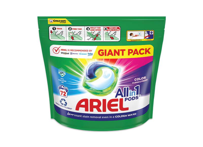 „Skalbimo kapsulės ARIEL COLOR“ parduotuvėje „Iki“ | Mazuma.lt
