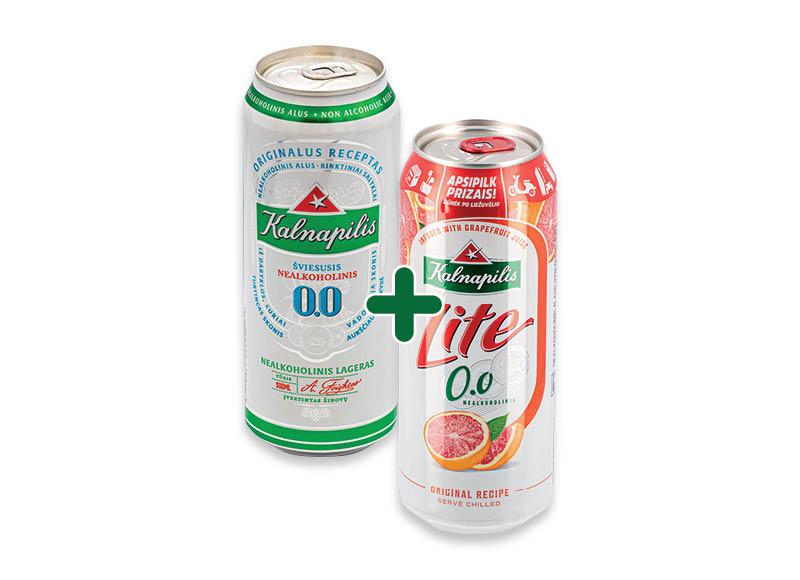 „Nealkoholinis alus KALNAPILIS ar KALNAPILIS LITE GRAPEFRUIT ...