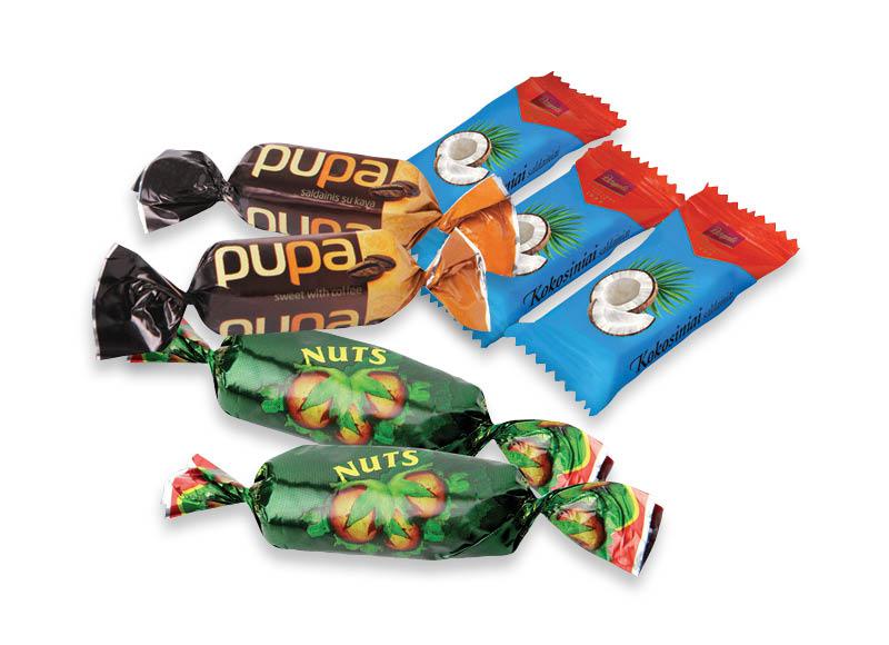 „Sveriami saldainiai PUPA, KOKOSINIAI, NUTS“ parduotuvėje „Iki“ | Mazuma.lt