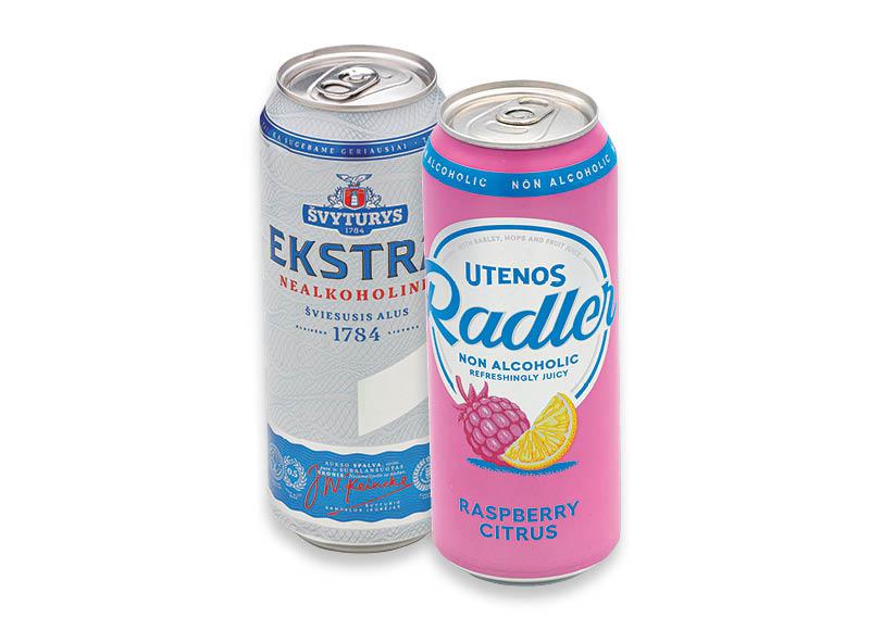Mazuma.lt | „Nealkolinis alus UTENOS RADLER RASPBERRY ir ŠVYTURYS ...