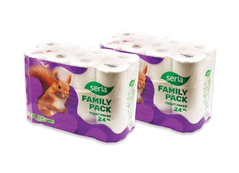 Mazuma.lt | „Tualetinis popierius SERLA FAMILY PACK“ parduotuvėje „Iki“