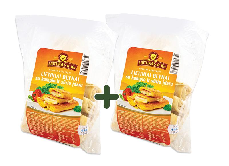 „Šaldyti lietiniai LIŪTUKAS IR KO su kumpiu ir sūriu“ parduotuvėje „Iki ...