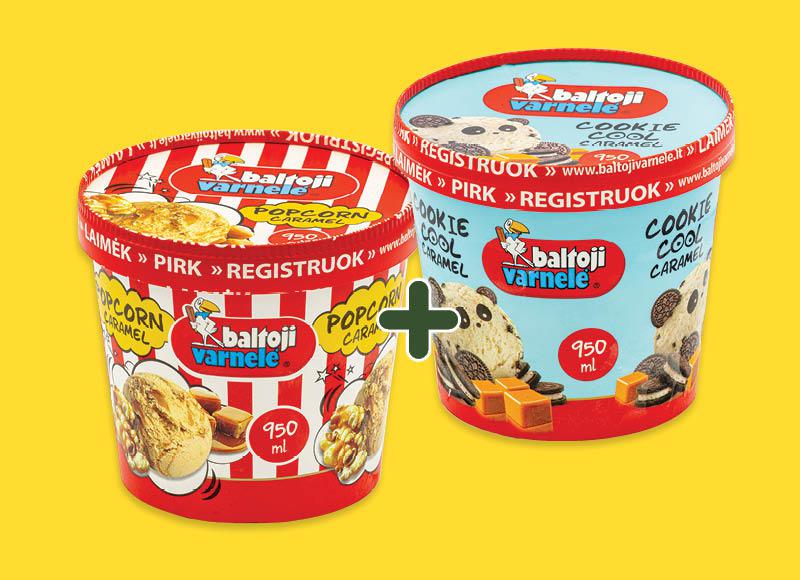 „Valgomieji ledai dėžutėje BALTOJI VARNELĖ“ parduotuvėje „Iki“ | Mazuma.lt