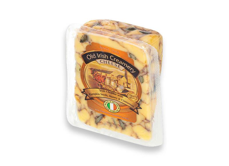 „ČEDERIO sūris OLD IRISH CREAMERY su moliūgų sėklomis“ akcija ...