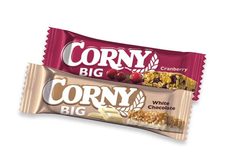 „Javainių batonėlis CORNY BIG, 3 rūšių, 50 g“ akcija parduotuvėje ...