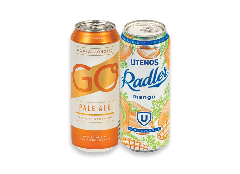 Mazuma.lt | „Nealkoholinis alus GO PALE ALE ir UTENOS RADLER MANGO ...