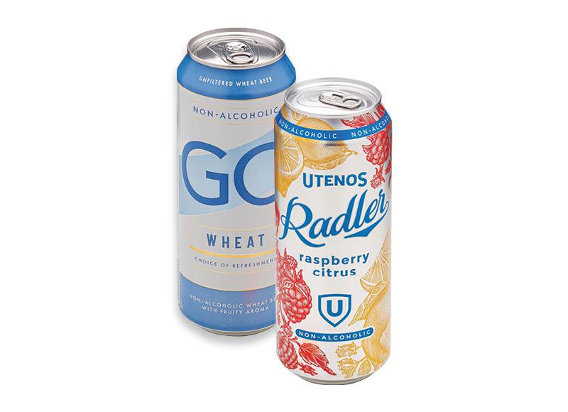 Mazuma.lt | „Nealkoholinis alus GO WHEAT ar UTENOS RADLER RASPBERRY ...