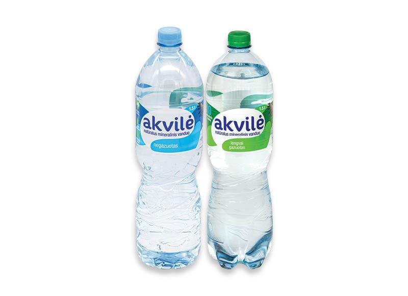 Mazuma.lt | „Lengvai gazuotas ir negazuotas mineralinis vanduo AKVILĖ ...
