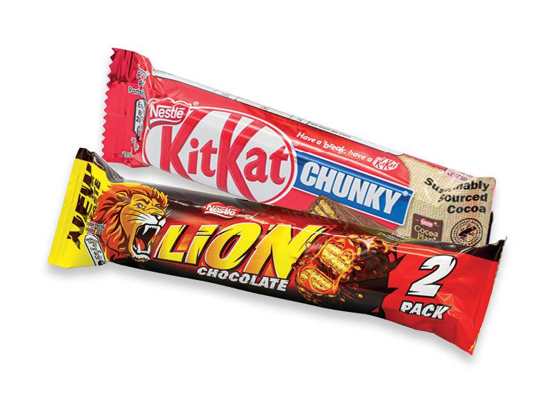 „Batonėliai LION, KIT KAT“ parduotuvėje „Iki“ | Mazuma.lt