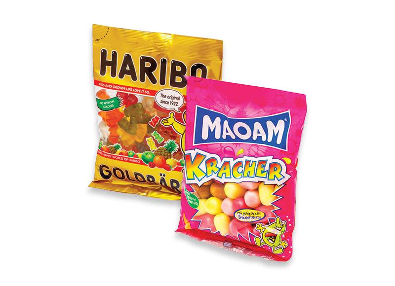 „Guminukai HARIBO ir kramtomieji saldainiai MAOAM“ parduotuvėje „Iki“ | Mazuma.lt