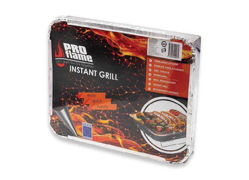 „Vienkartinė kepsninė su briketais PROFLAME“ parduotuvėje „Iki“ | Mazuma.lt