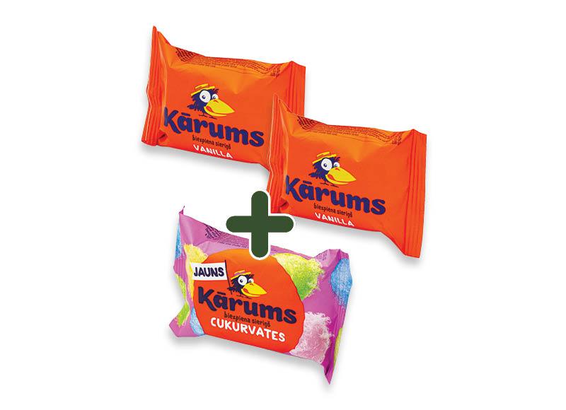 „GlaistytAS varškės sūrelis KARUMS“ parduotuvėje „Iki“ | Mazuma.lt