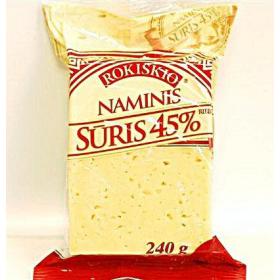 Mazuma.lt | „Fermentinis ROKIŠKIO NAMINIS sūris, 45 % rieb. s. m., 240 ...