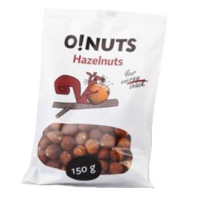 „Lazdyno riešutai O!NUTS, 150 g“ parduotuvėje „Kubas“ | Mazuma.lt
