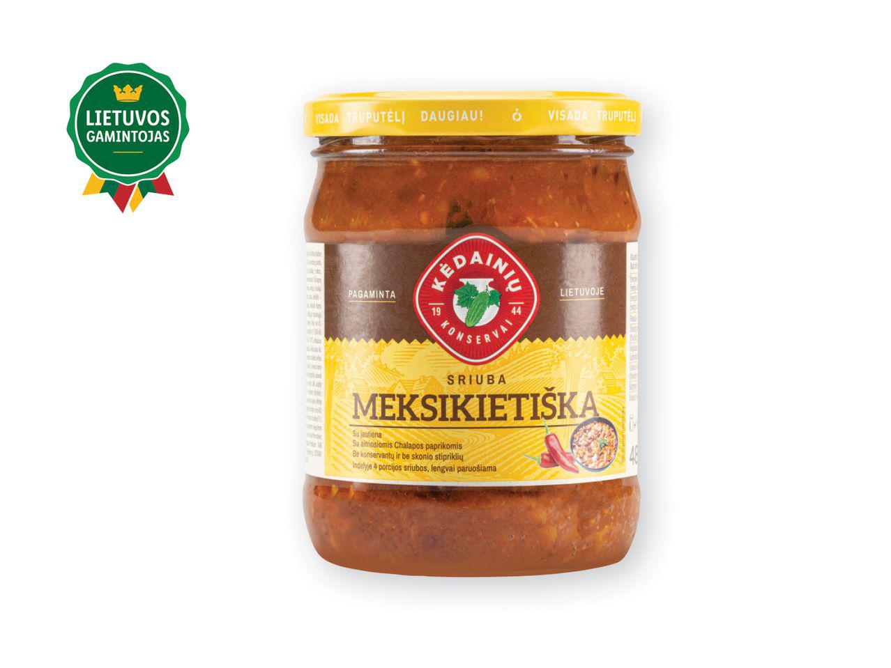 „Meksikietiška sriuba“ parduotuvėje „Lidl“ | Mazuma.lt