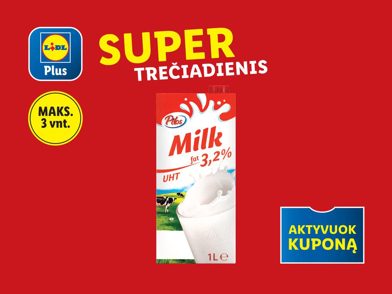 „Pienas UAT“ parduotuvėje „Lidl“ | Mazuma.lt
