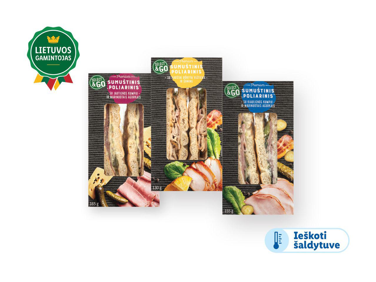 „Trikampis sumuštinis su poliarine duona“ parduotuvėje „Lidl“ | Mazuma.lt