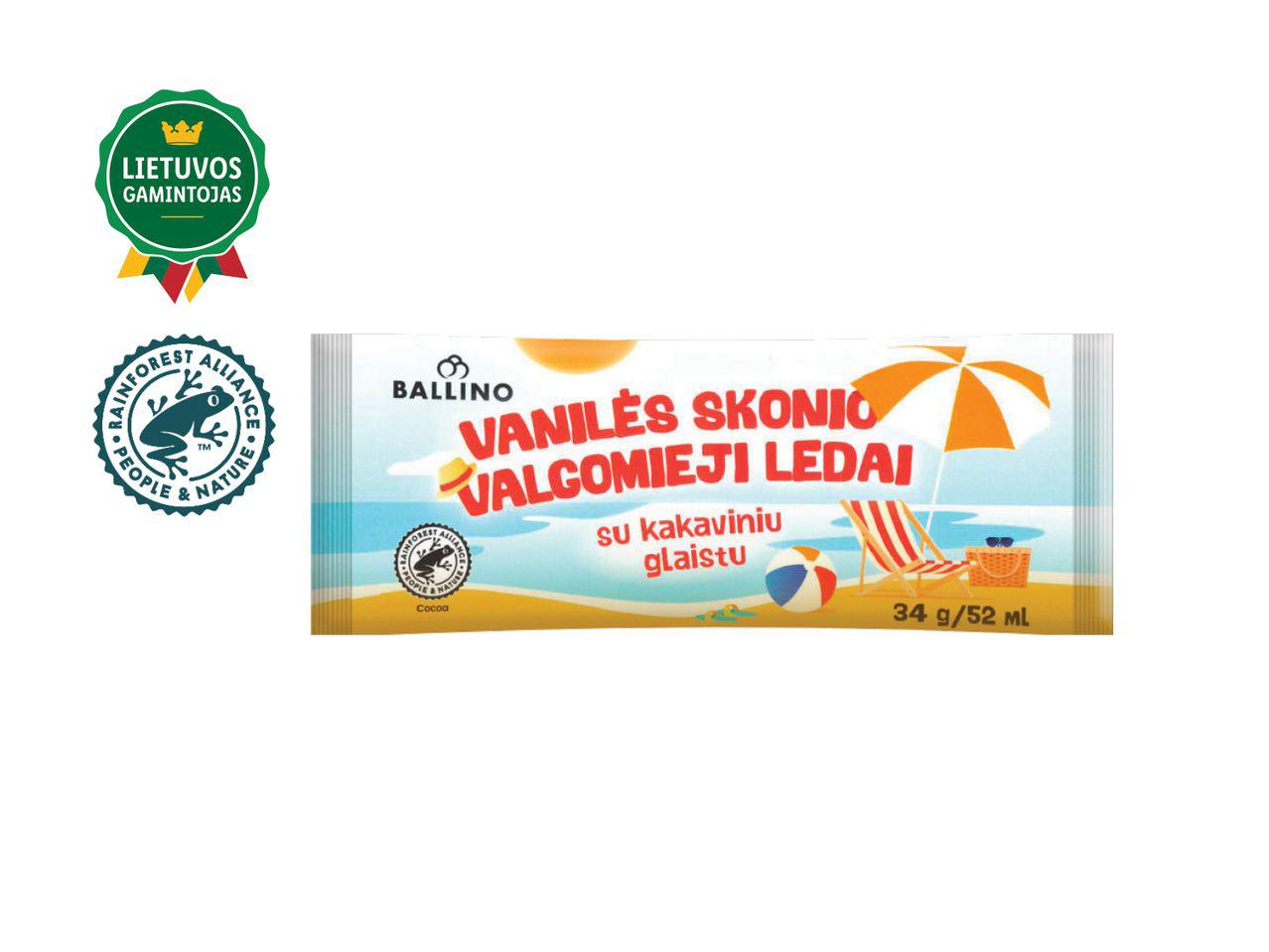 Mazuma.lt | „Valgomieji vanilės skonio ledai su kakaviniu glaistu ...