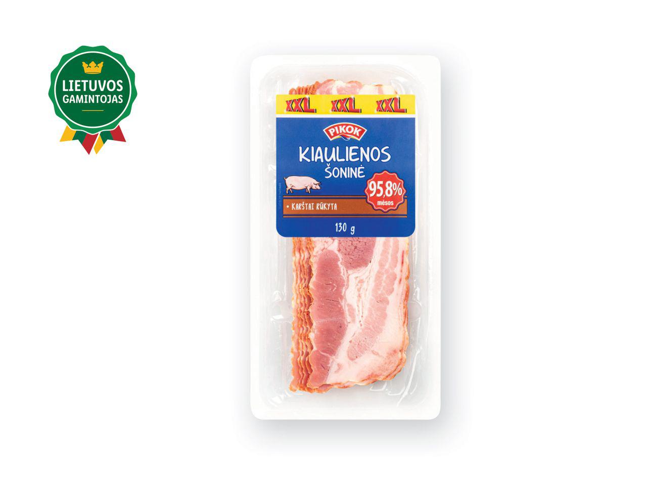 „Rūkyta šoninė „XXL““ parduotuvėje „Lidl“ | Mazuma.lt