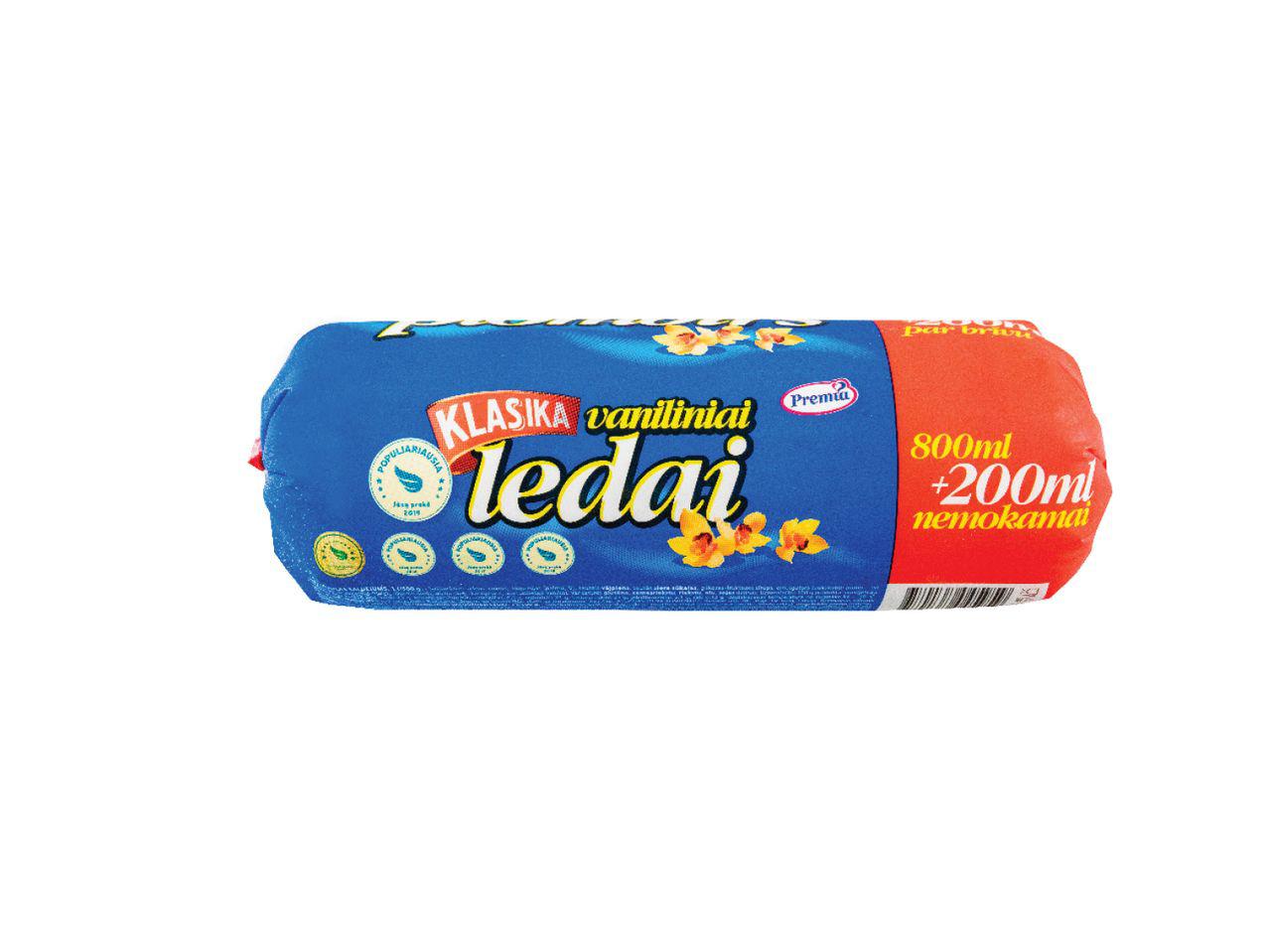 „Valgomieji vaniliniai ledai“ parduotuvėje „Lidl“ | Mazuma.lt