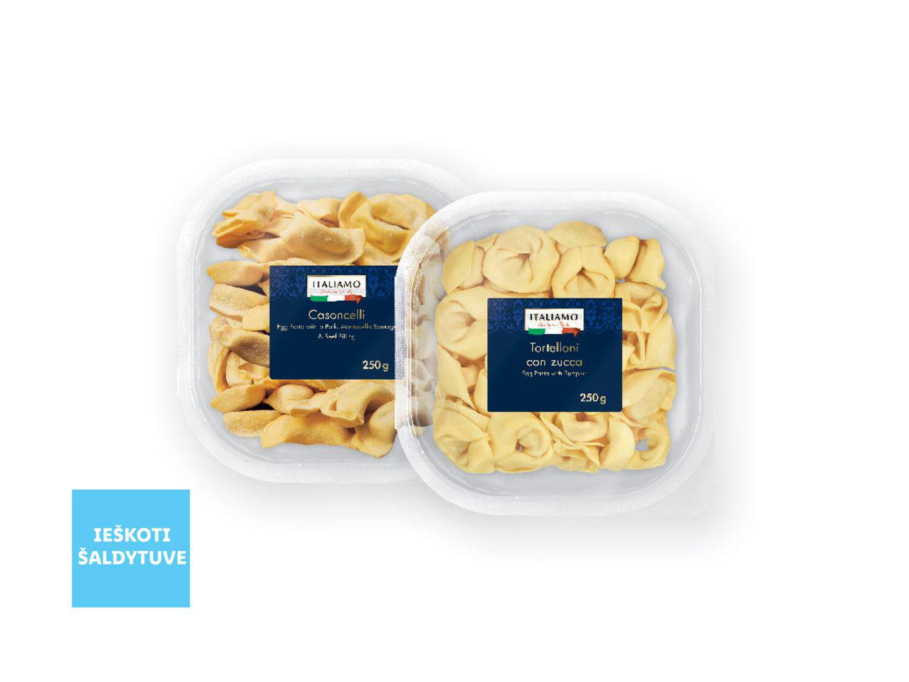 „Švieži kiaušininiai makaronai“ parduotuvėje „Lidl“ | Mazuma.lt
