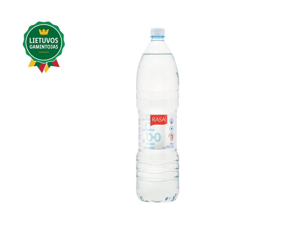 „Negazuotas natūralus mineralinis vanduo“ parduotuvėje „Lidl“ | Mazuma.lt