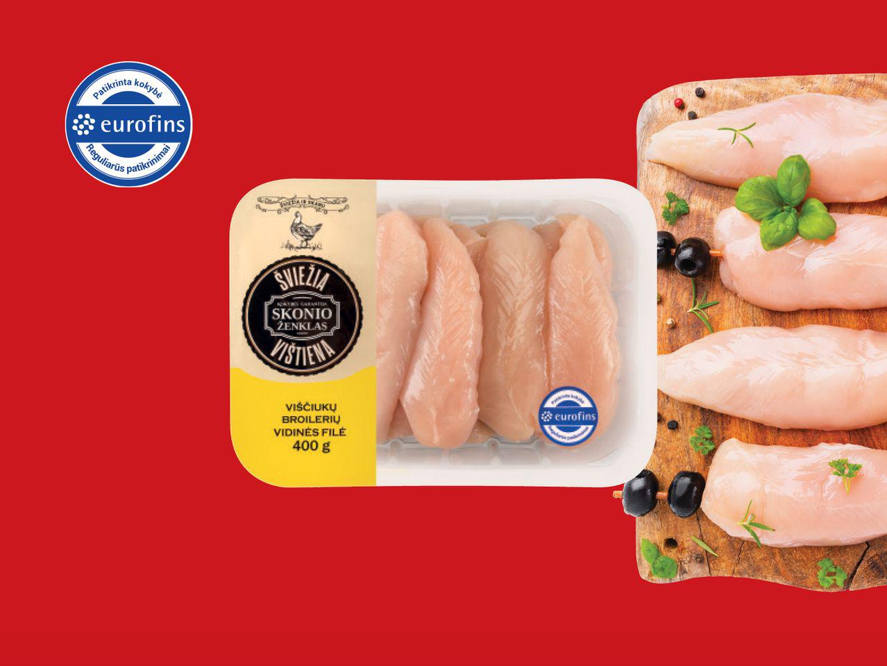 „Šviežia viščiukų broilerių vidinė filė“ parduotuvėje „Lidl“ | Mazuma.lt