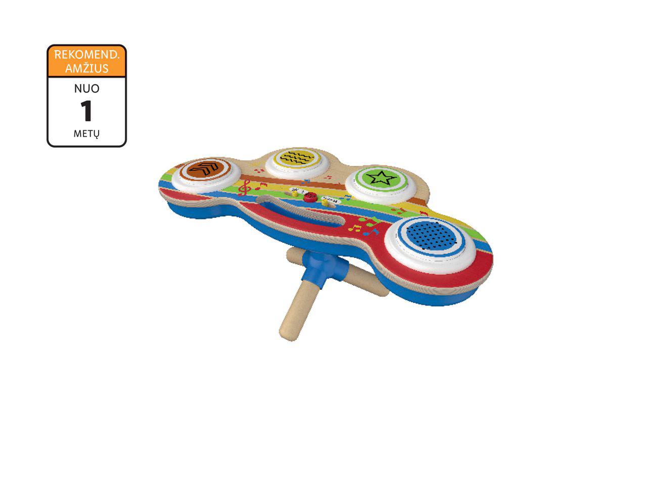 „Žaislinis muzikos instrumentas - Būgnas“ parduotuvėje „Lidl“ | Mazuma.lt