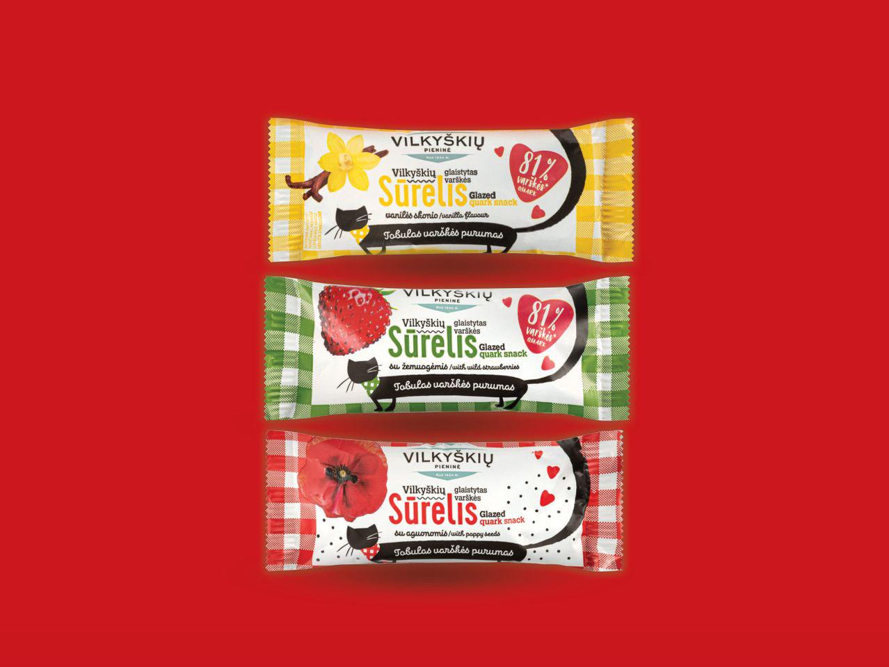 „Glaistytas varškės sūrelis“ parduotuvėje „Lidl“ | Mazuma.lt