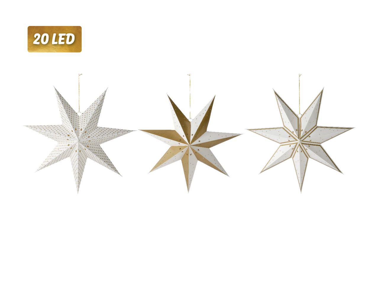 „Pakabinama kalėdinė LED žvaigždė“ akcija parduotuvėje „Lidl“ | Mazuma.lt