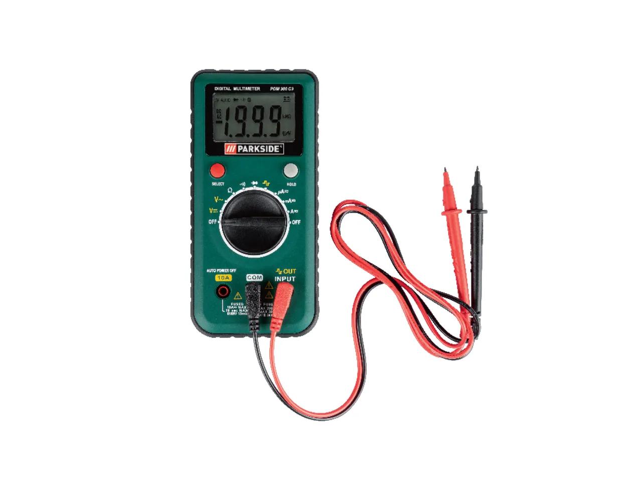 „Skaitmeninis multimetras su automatiniu diapazono parinkimu PDM 300 ...
