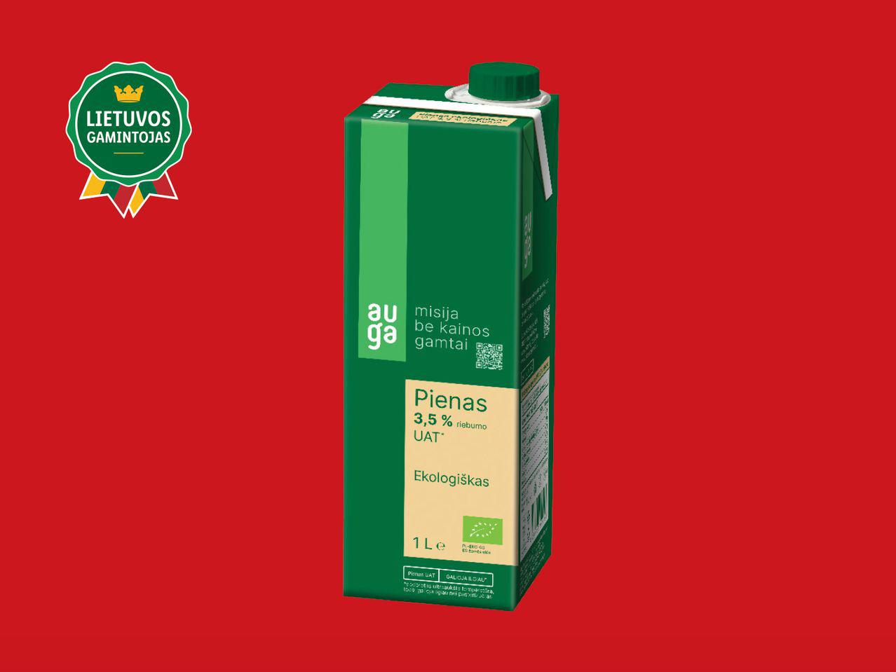 „Ekologiškas UAT pienas“ akcija parduotuvėje „Lidl“ | Mazuma.lt