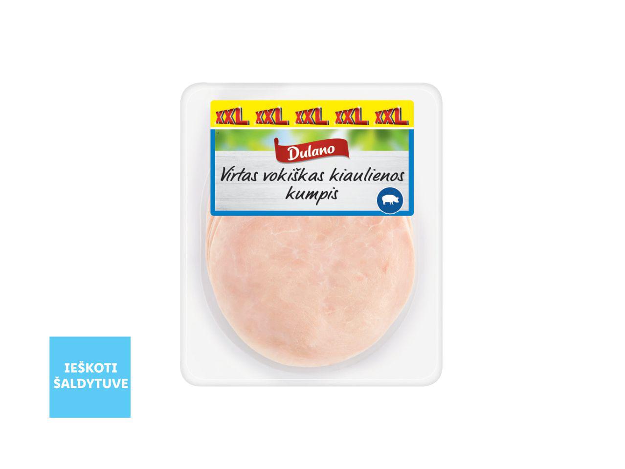 „Virtas vokiškas kiaulienos kumpis“ parduotuvėje „Lidl“ | Mazuma.lt