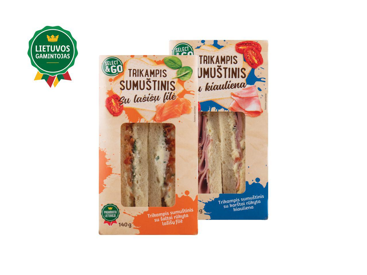 „Trikampis sumuštinis“ akcija parduotuvėje „Lidl“ | Mazuma.lt