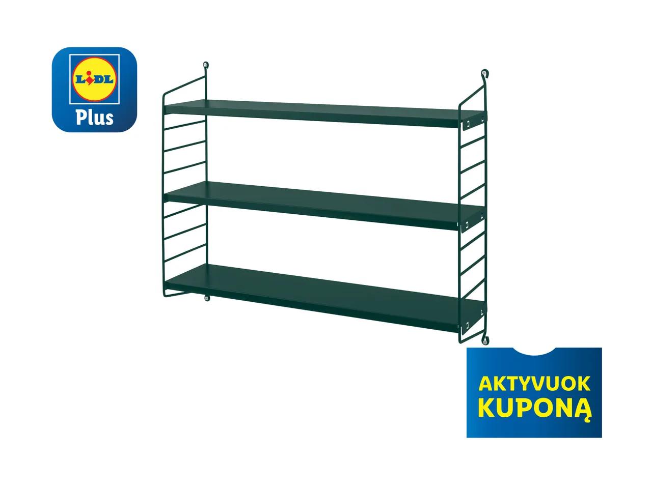 „Metalinė sieninė lentyna“ akcija parduotuvėje „Lidl“ | Mazuma.lt