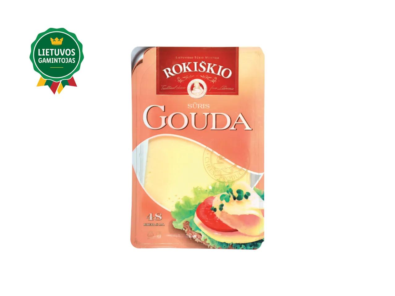 „Fermentinis sūris riekelėmis „Gouda““ akcija parduotuvėje „Lidl ...