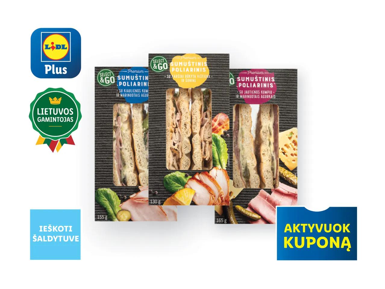 „Trikampis sumuštinis su poliarine duona“ parduotuvėje „Lidl“ | Mazuma.lt