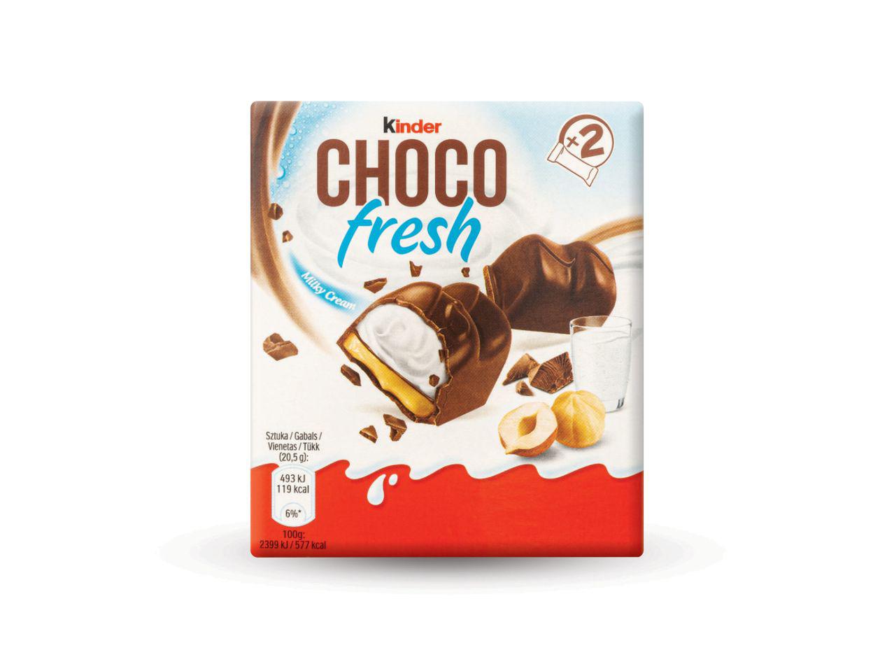 „Batonėlis su pieno ir lazdynų riešutų įdaru „Choco Fresh““ akcija ...