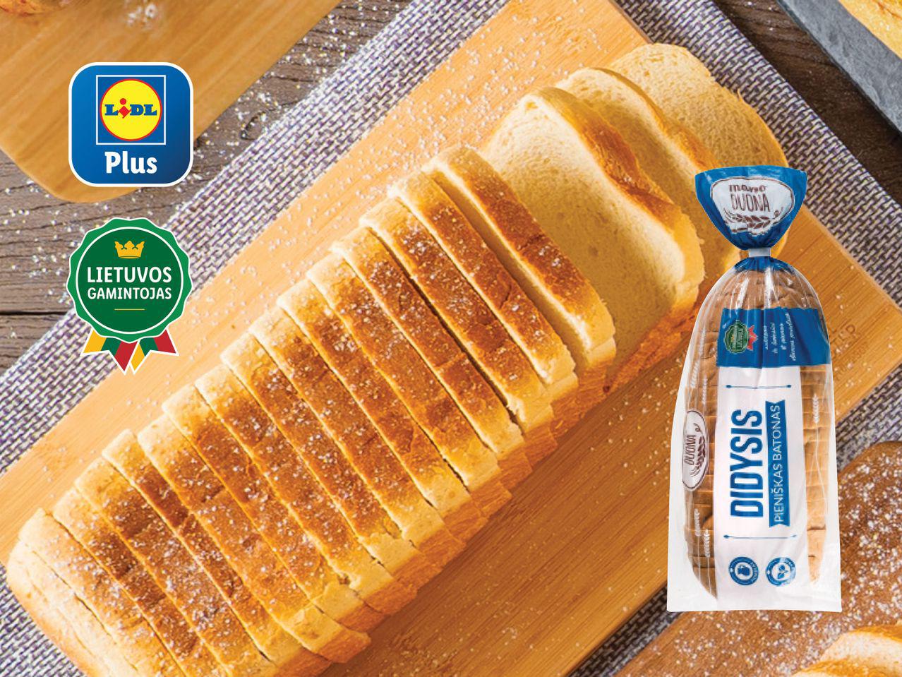 „Raikytas „Didysis“ pieniškas batonas“ akcija parduotuvėje „Lidl ...