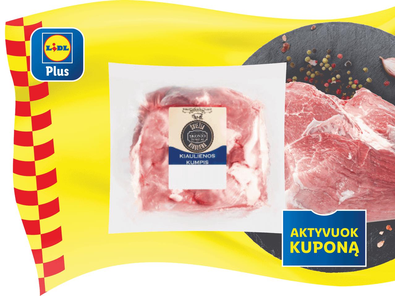 „Šviežias kiaulienos kumpis“ akcija parduotuvėje „Lidl“ | Mazuma.lt