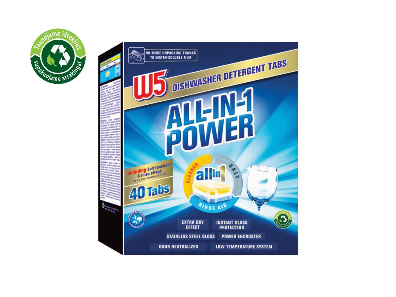 „Indaplovių tabletės „All-in-1““ parduotuvėje „Lidl“ | Mazuma.lt