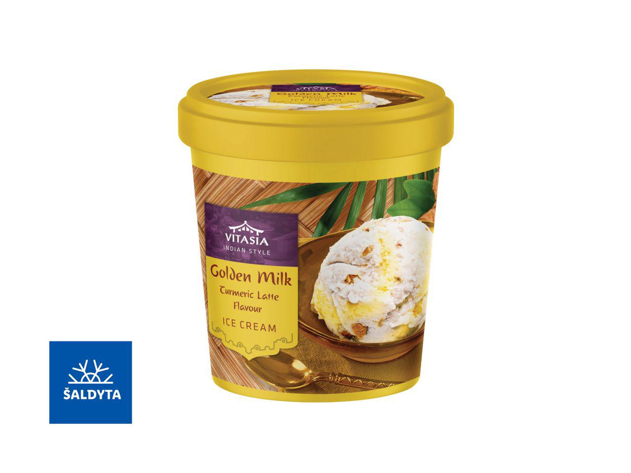 „Ciberžolių ir imbierų skonio valgomieji ledai“ akcija parduotuvėje ...